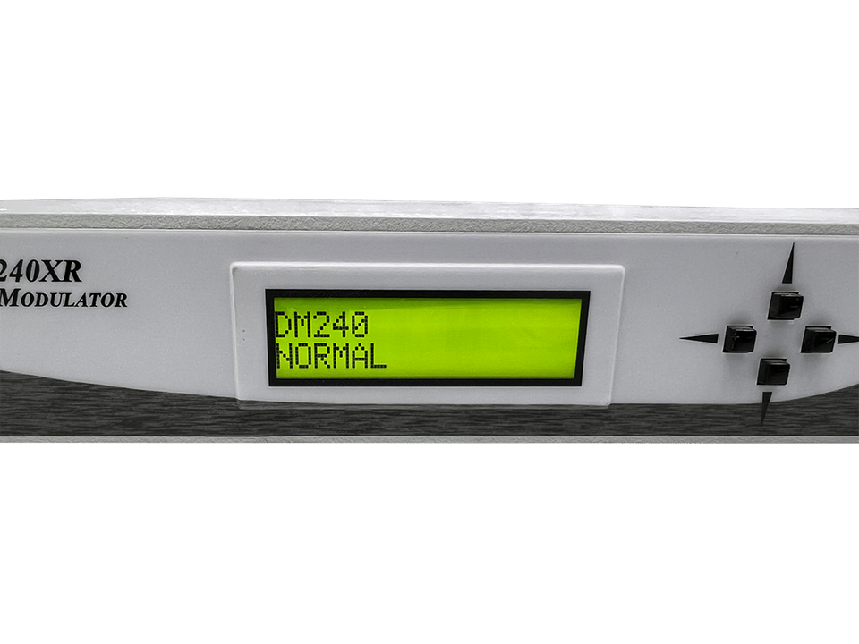 Comtech Radyne DM240XR Digital Satellite Video Broadcast DVB-S2 ...