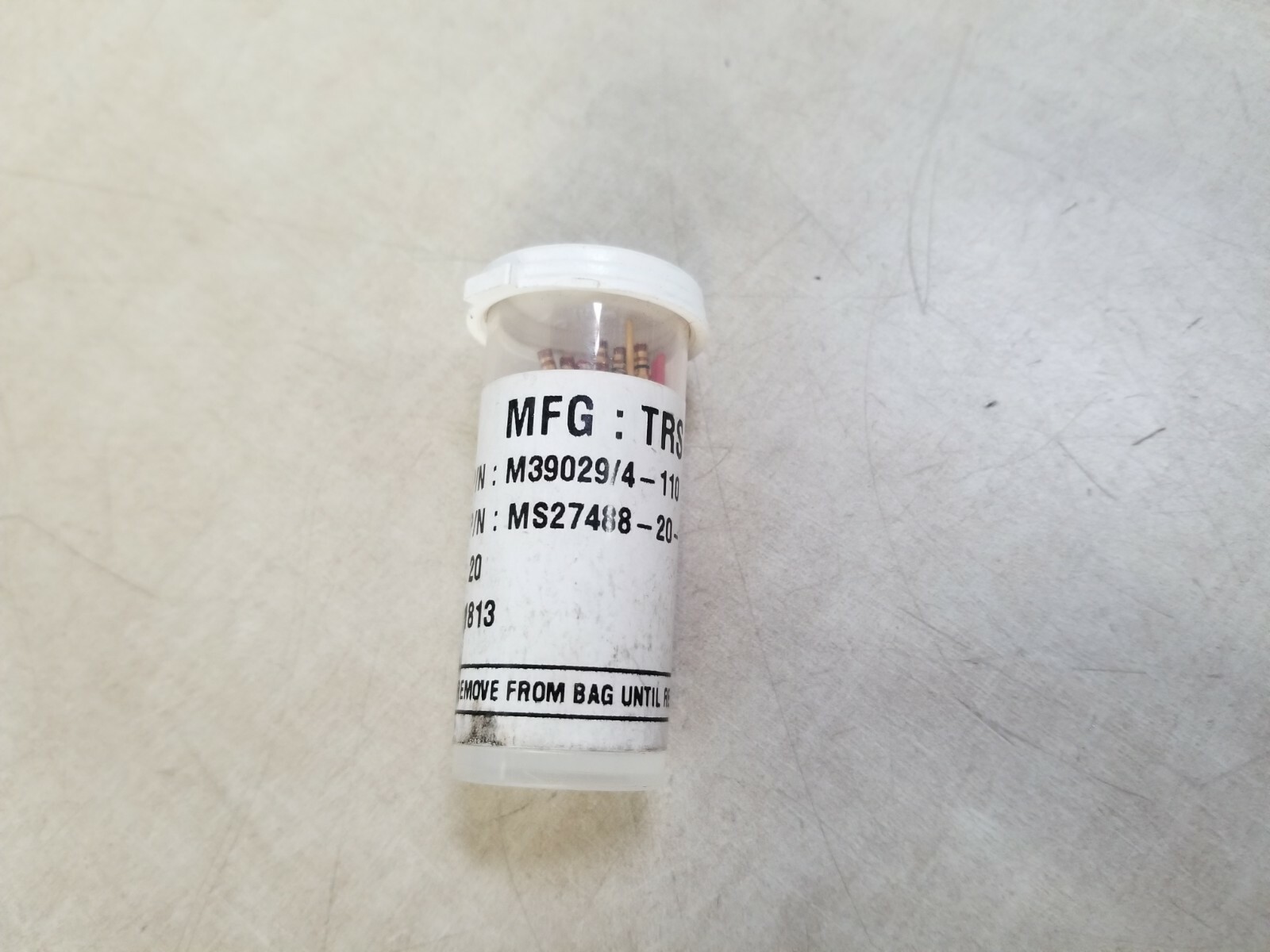 M39029/4-110 / MS27488-20-2 CONTACTS & SEAL PLUGS 20 EACH NEW | eBay