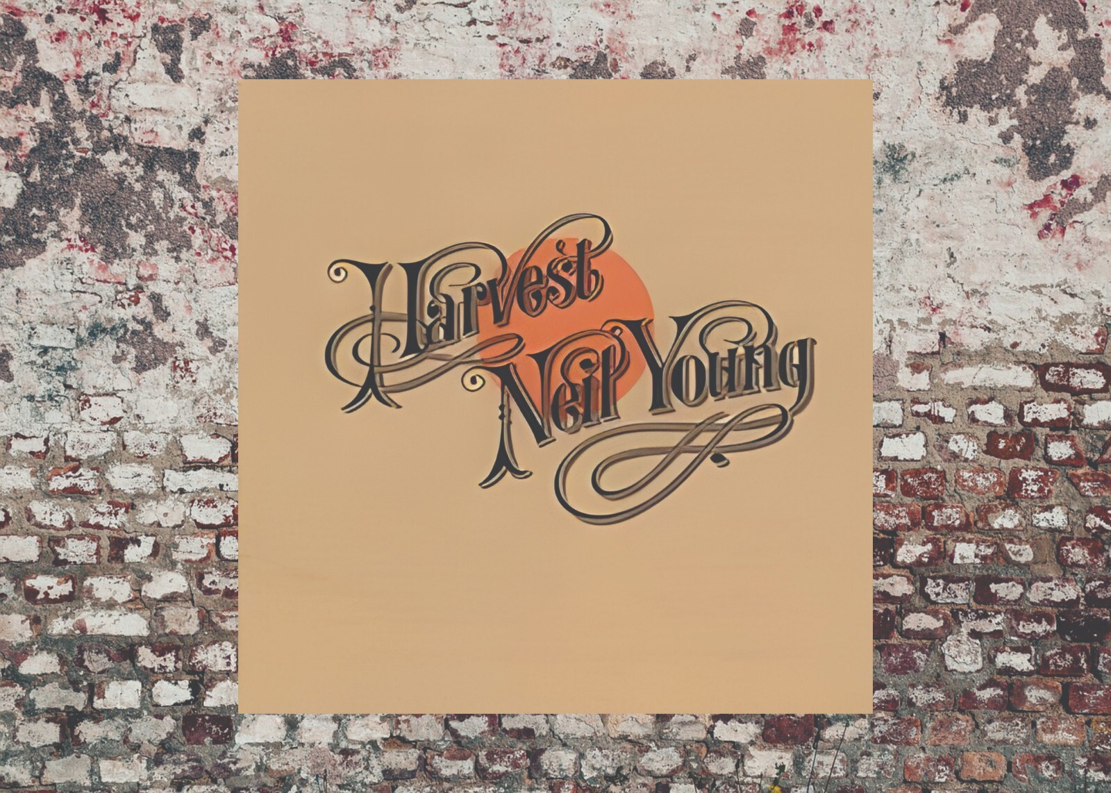 NEIL YOUNG HARVEST ALBUM COVER POSTER PRINT A120 | eBay
