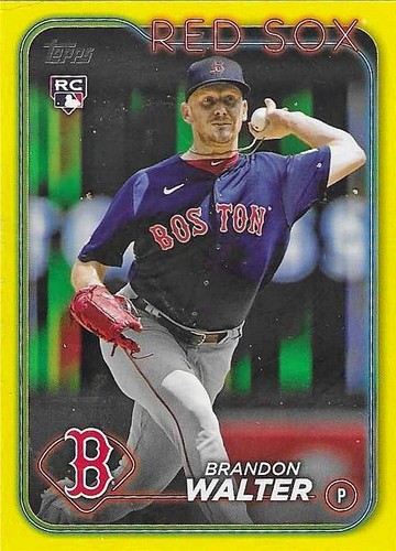 Brandon Walker Yellow Rookie Topps 2024 (E182) | eBay