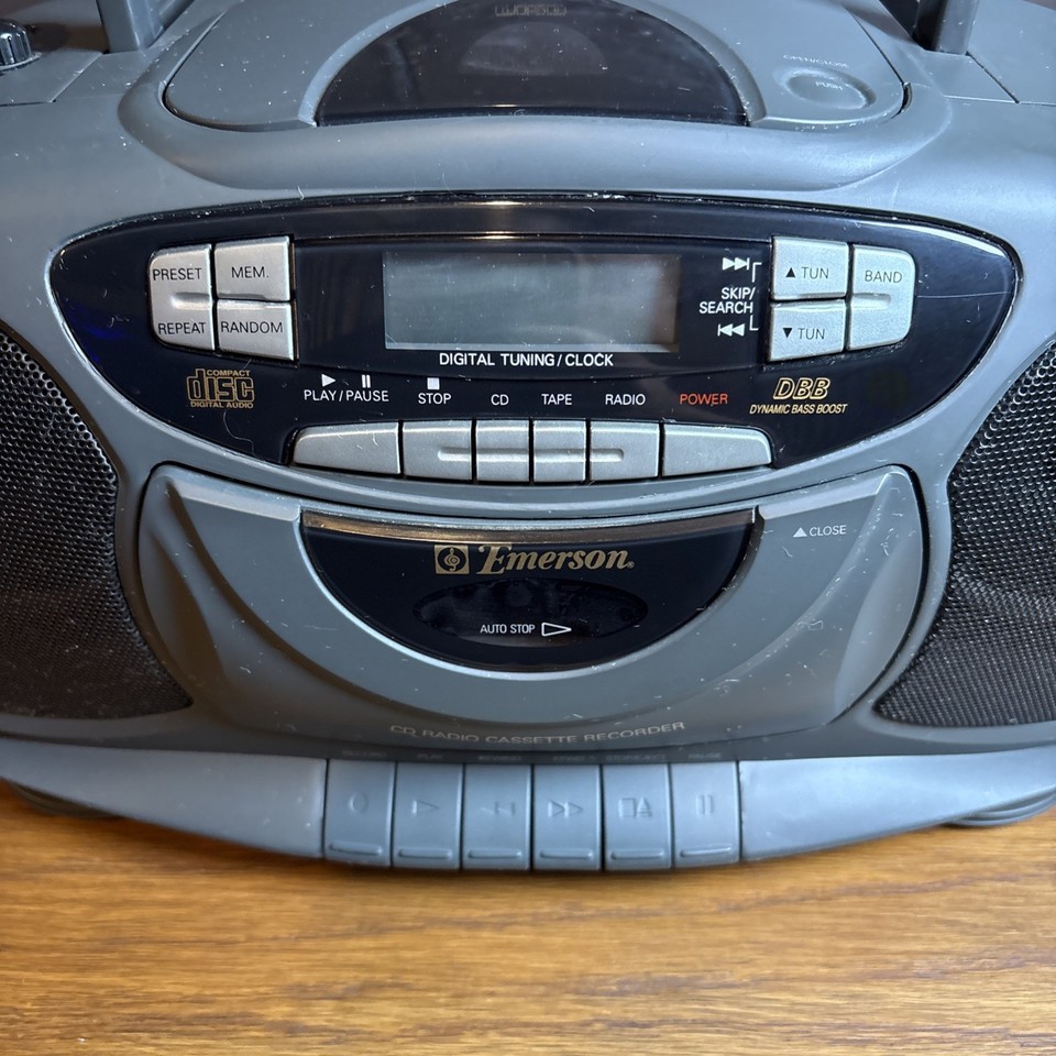 Emerson Tape/CD/Radio Player Model PD6668 (CD Player Doesn’t Work) | eBay
