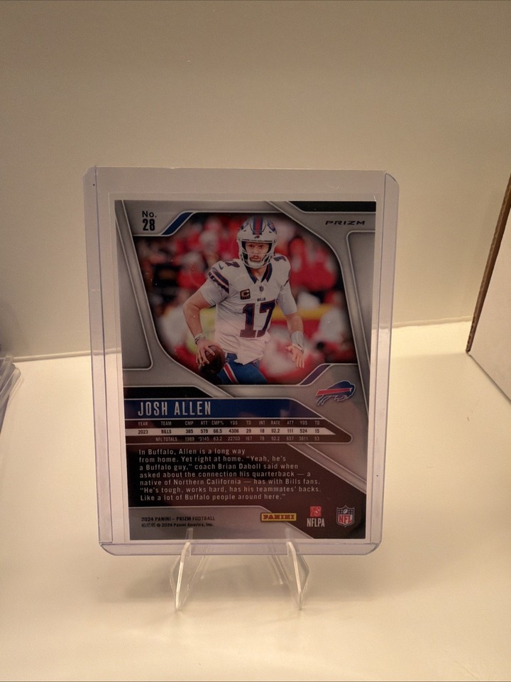 2024 Panini Prizm - Josh Allen #28 Silver Prizm | eBay