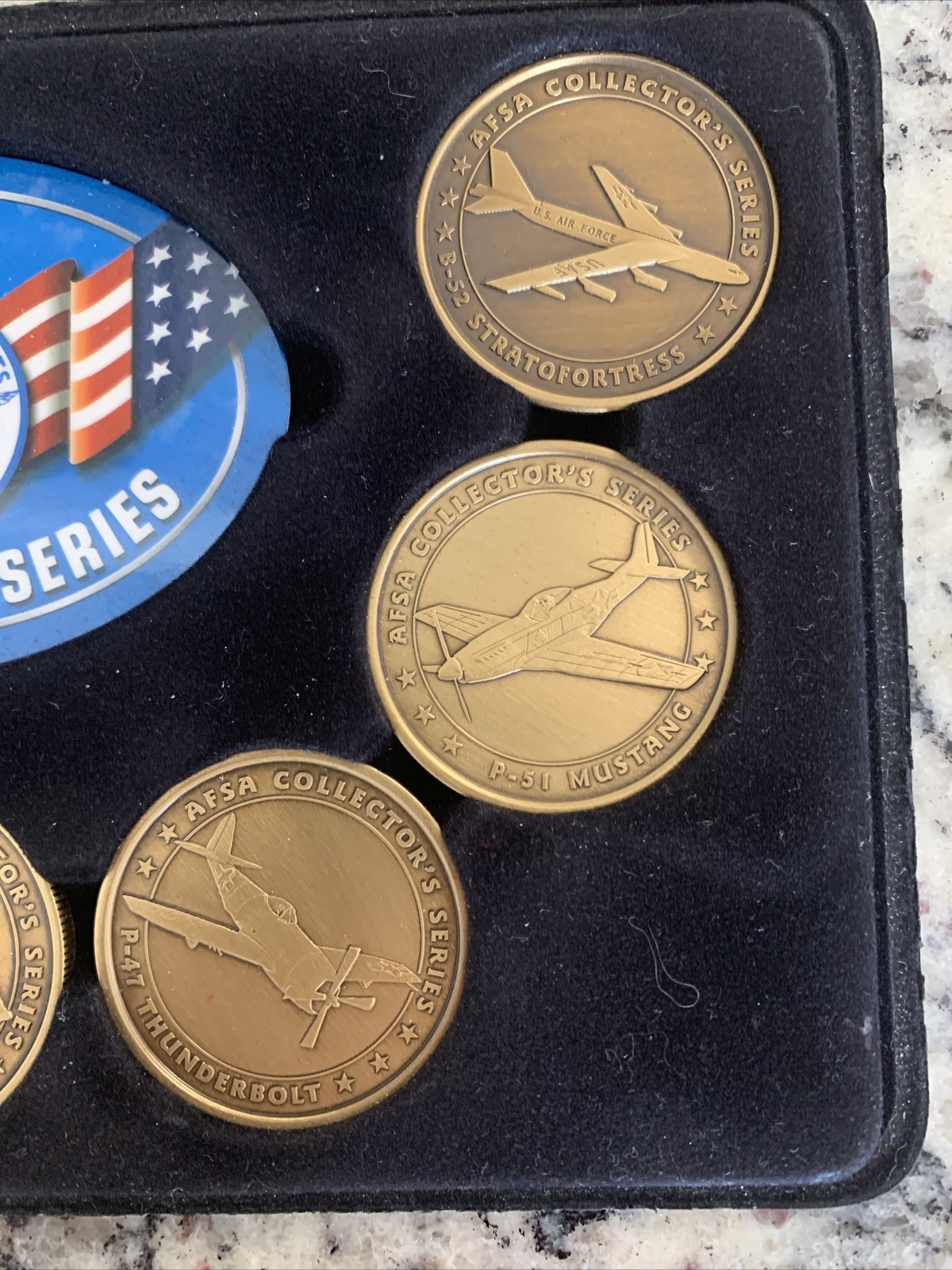 AFSA Collector's Series Challenge Coin lot of 7 | eBay