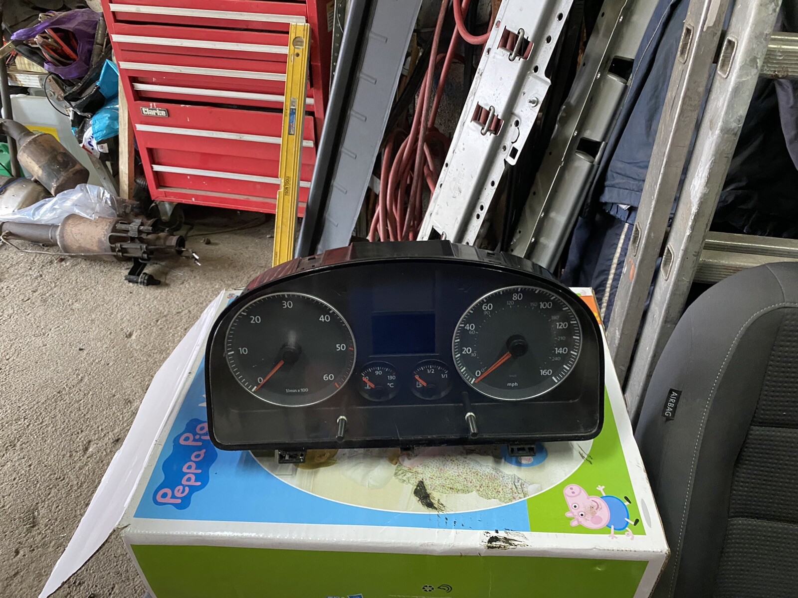 VW TOURAN/ CADDY TDI. INSTRUMENT PANEL CLOCKS | eBay UK