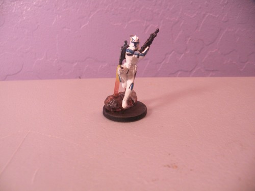 Captain Rex, 501st Commander #26 Galaxy at War Star Wars Miniature NO ...