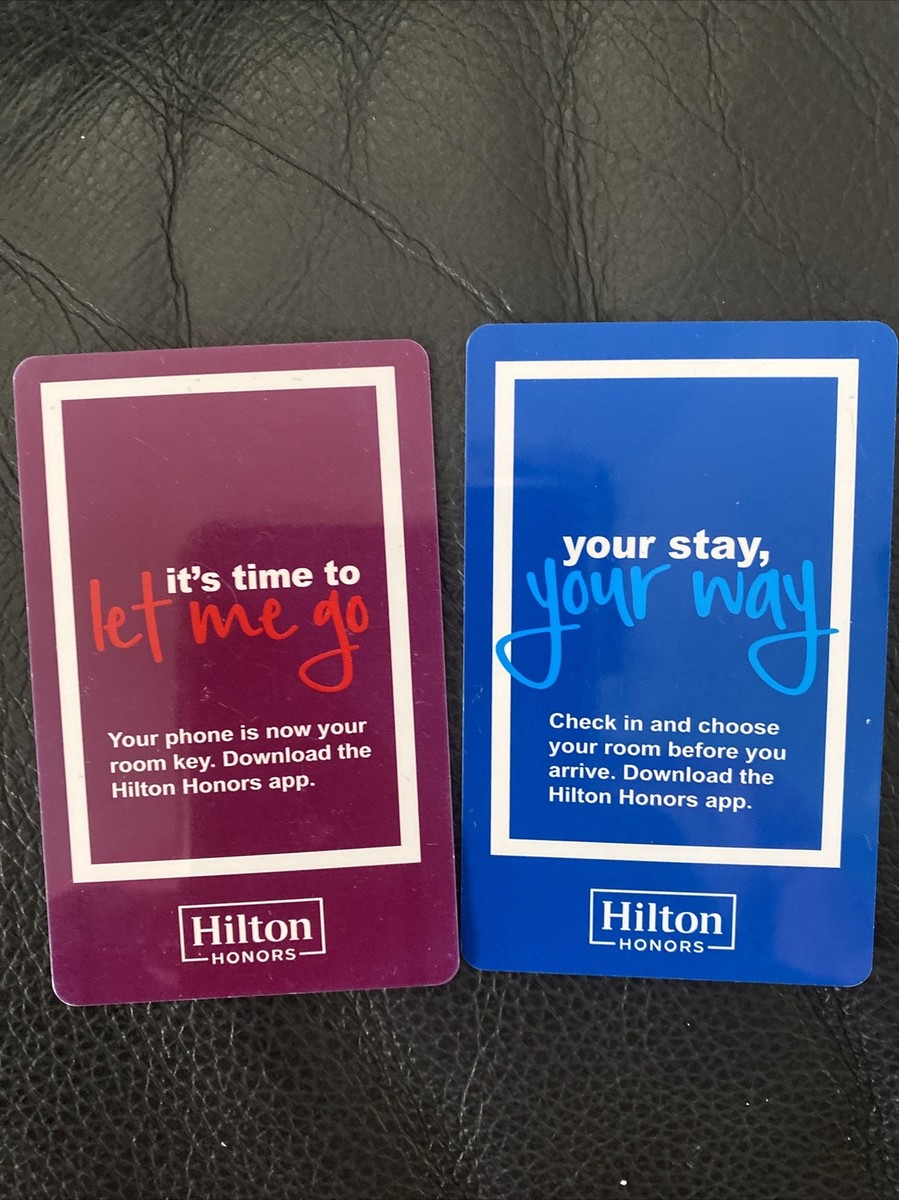 Hilton Digital Key Card