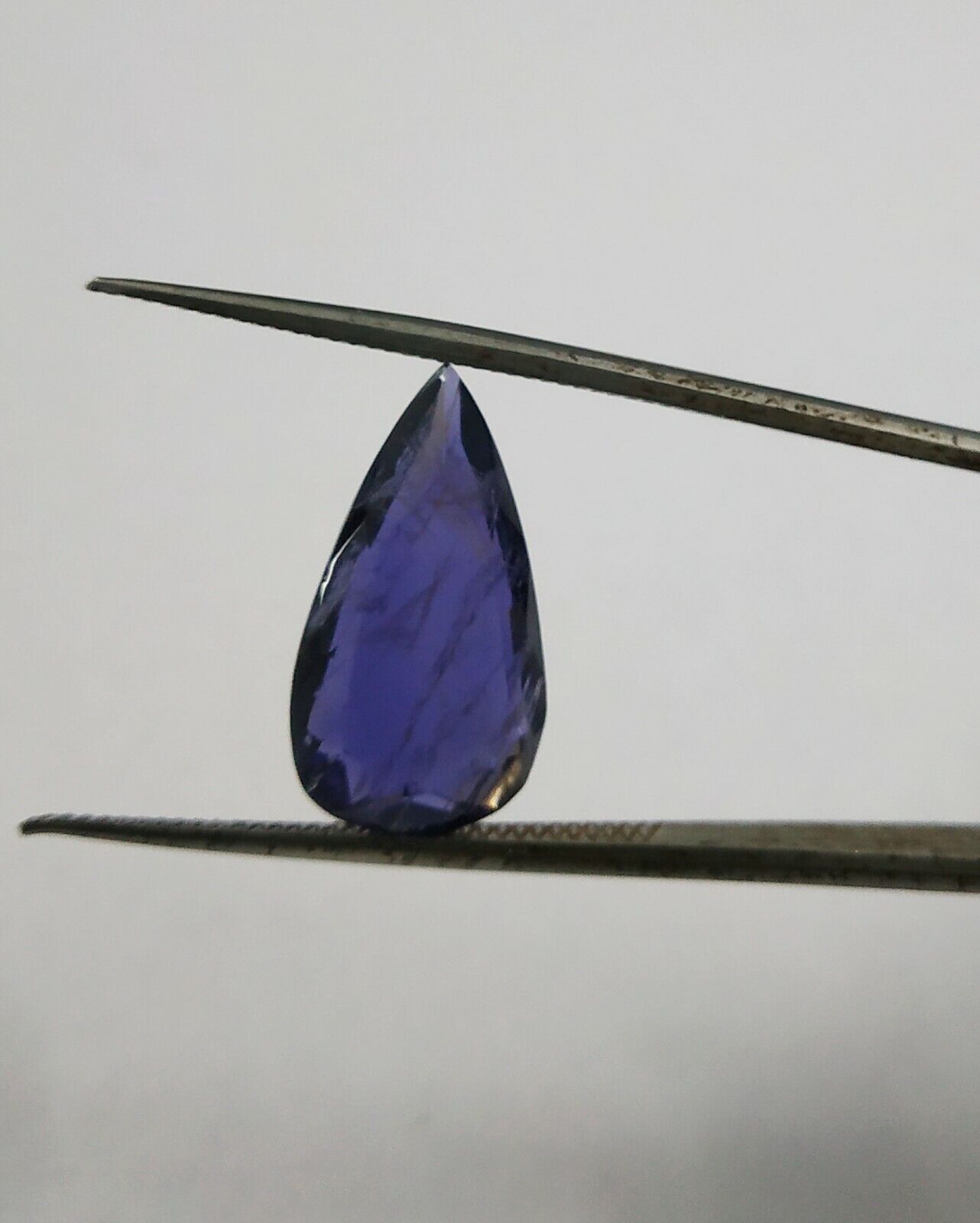 Iolite Cut Stone Fancy Pear Pleasant Color 9 x 17 MM. 4 Cts Natural ...