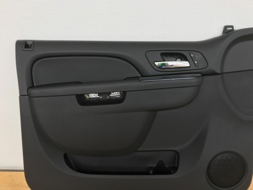 Gm oem interior front door trim panel left driver side 84127289 ebony ...