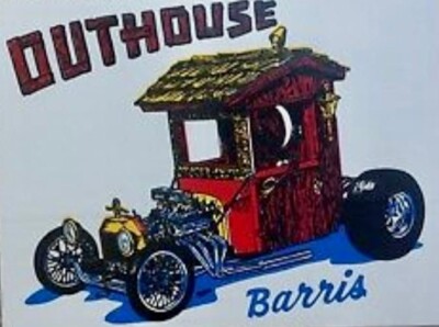 2-PACK OUTHOUSE BARRIS RAT ROD HOT ROD RACING CHOPPER TOOLS GAS OIL | eBay