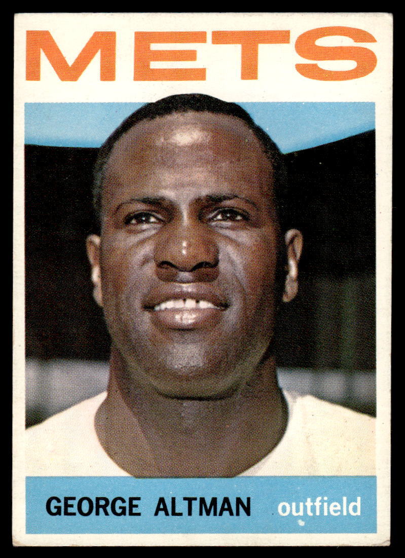 1964 Topps George Altman #95 New York Mets Baseball Card | eBay