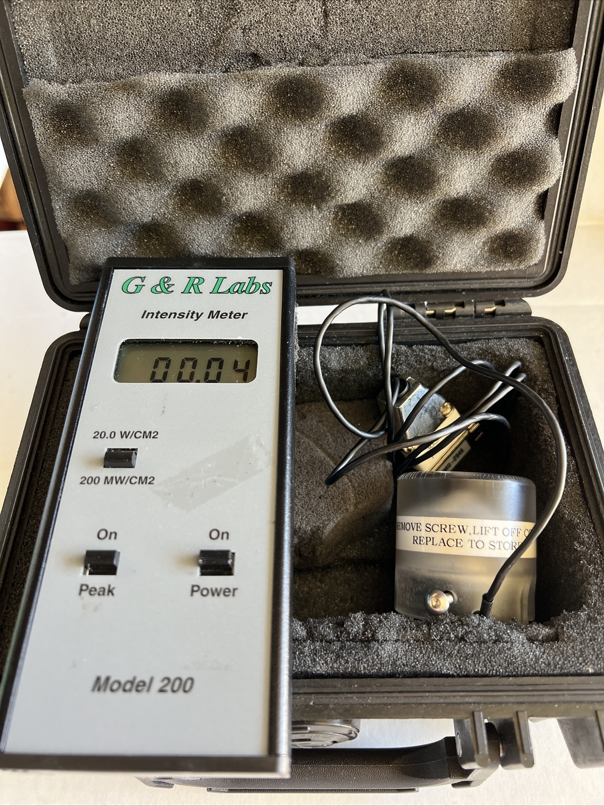 G & R Labs Model 200, Intensity Meter | eBay