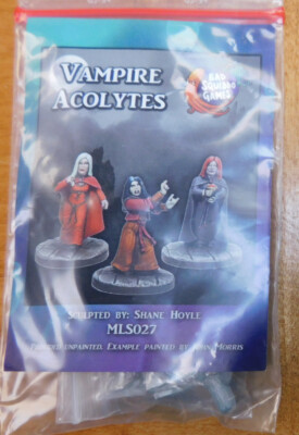 Bad Squiddo Games: 28mm Metal Vampire Acolytes (3) | eBay