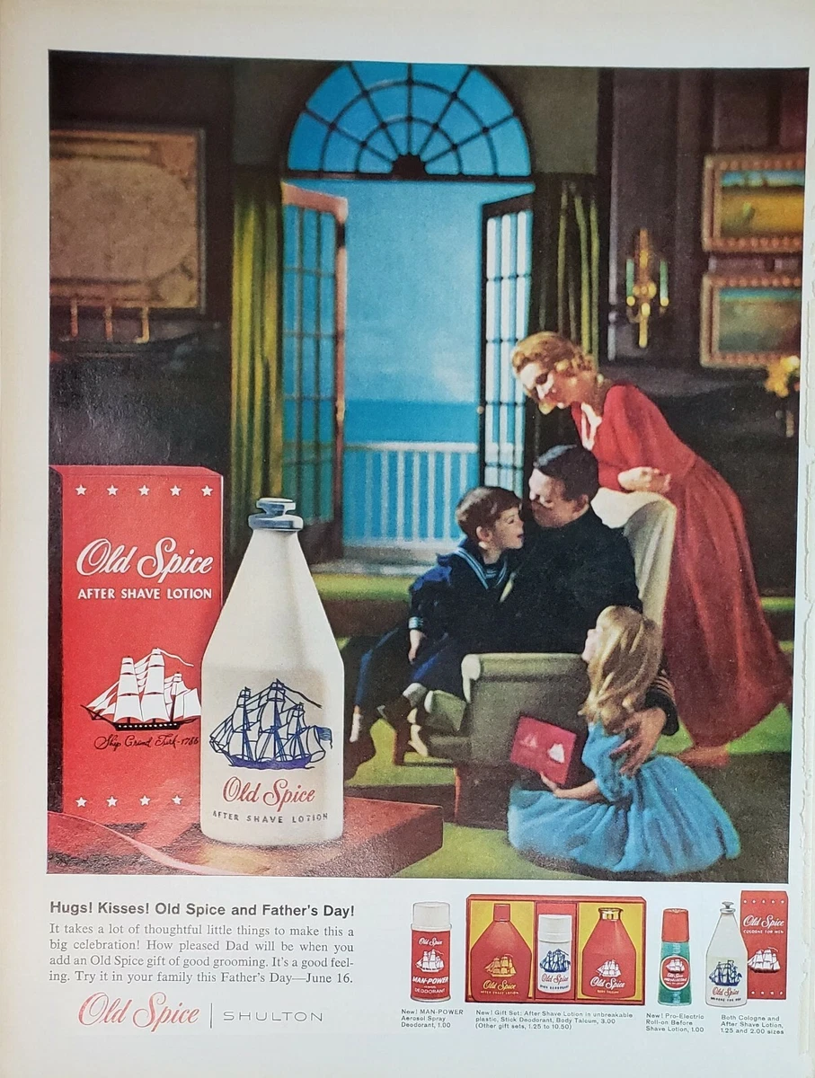 Vintage Old Spice Ads
