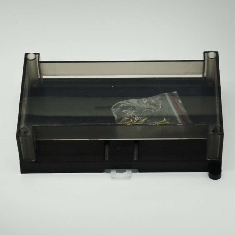 Plastic Transparent Industrial Control Box 150x90x40 Housing PCB Shells ...