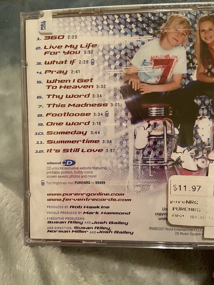 PURE NRG - Pure NRG - Teen Pop Power Pop CCM Music CD New Sealed | eBay