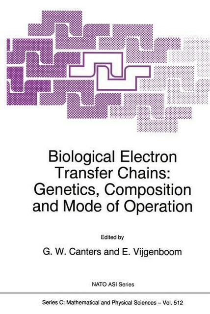 Biological Electron Transfer Chains: Genetics, Composition And Mode of ...