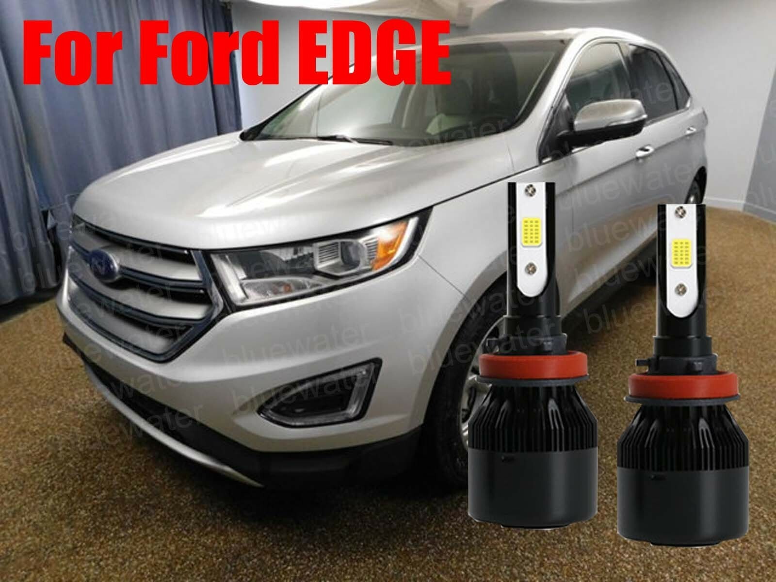 LED For Ford EDGE 2015-2019 Headlight Kit H11 6000K White CREE Bulbs ...