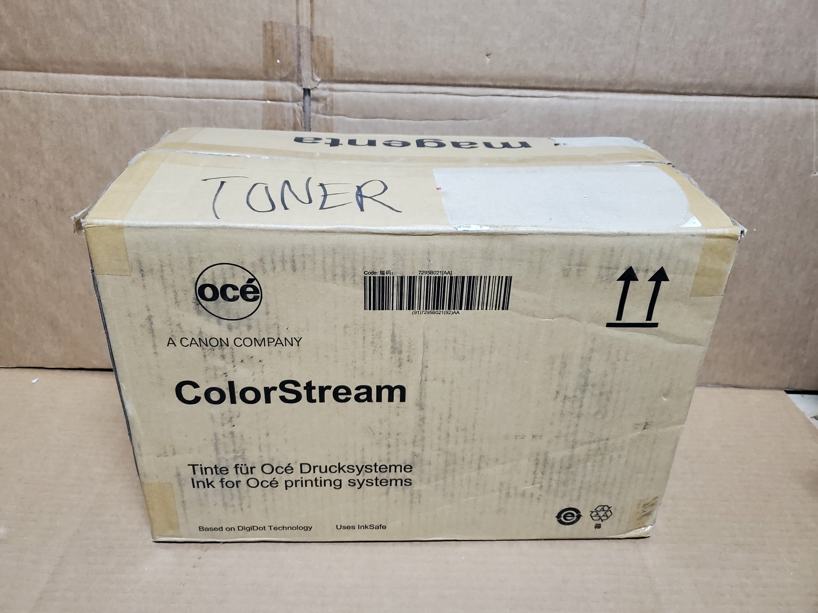 3 Bottles Oce Colorstream MP50 Pigment Ink Magenta MP50-G79-J10 ...