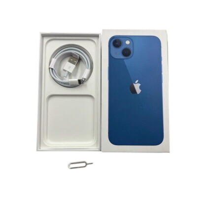 Apple Original iPhone 13 Empty Box - Blue | eBay UK