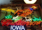 20"x16" Pheasant Iowa State Beer Neon Sign Light Lamp Room Bar Garage ...