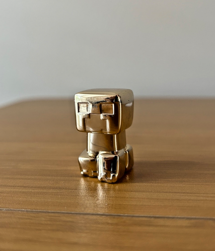 Rare Golden Minecraft Creeper — Exact One from Viral TikTok Video | eBay