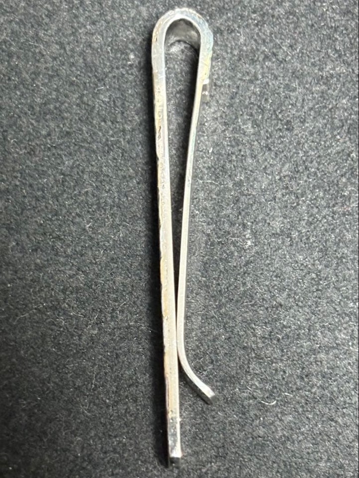 Good Silver x 14k Combination Tie Clip / Tie Bar Money Clip | eBay