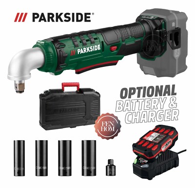Parkside 20V Right Angle Ratchet Impact Wrench - Optional Battery ...