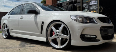 22" Walkinshaw Style Wheels Staggered Suit Commodore VE - VF Big Brake ...