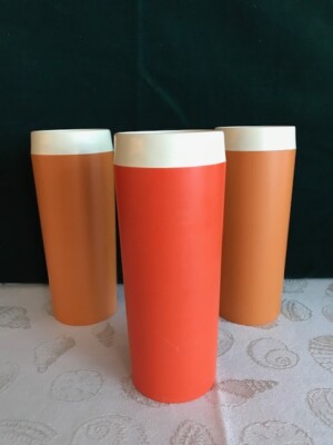 Vintage 3 HI KOOL "glass" Cups, GITS WARE Thermo Tumblers, GENTLY USED ...