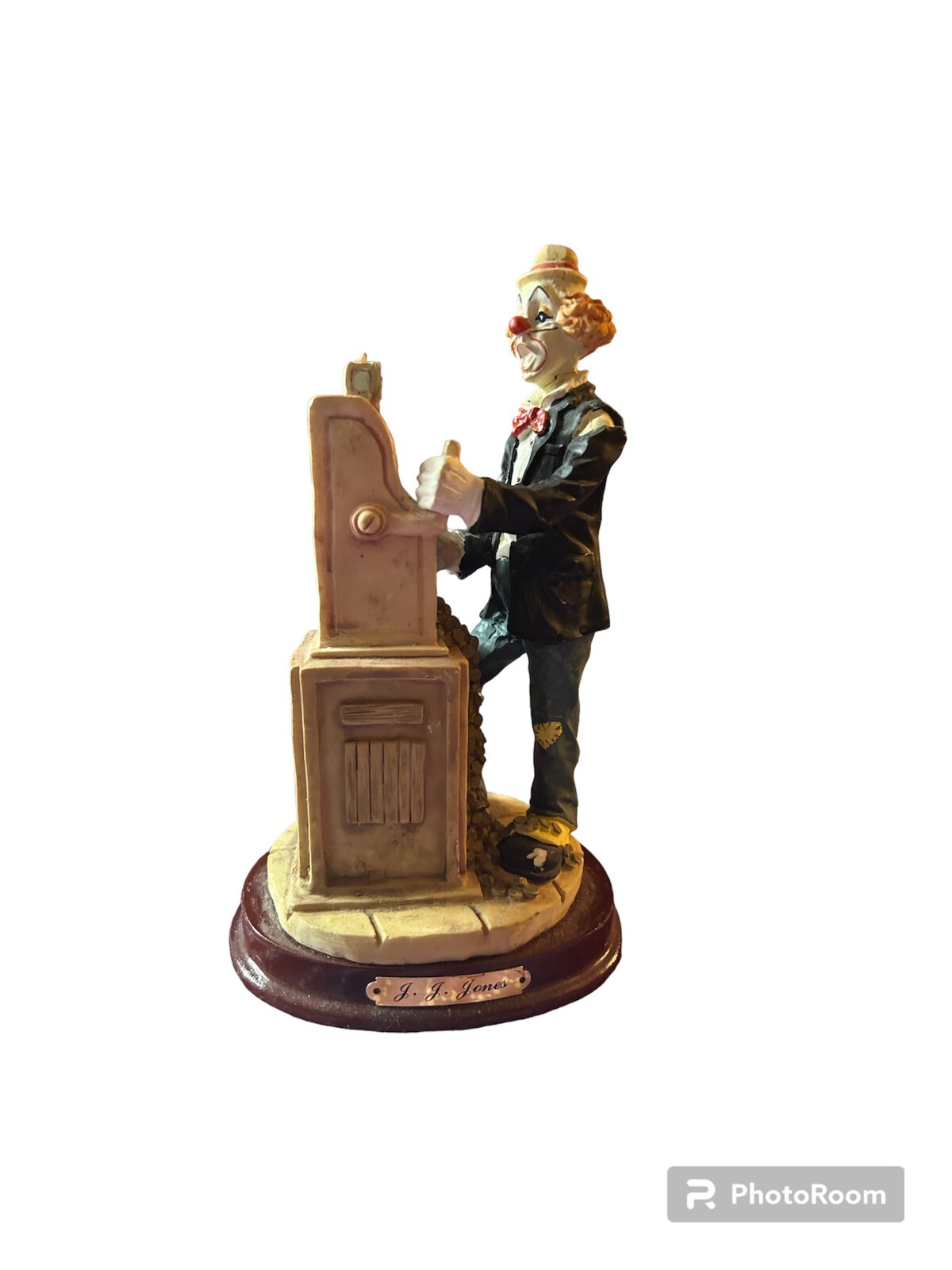 Davar J J Jones Hand Painted Gambling Slot Machine Clown 9.5” Tall | eBay