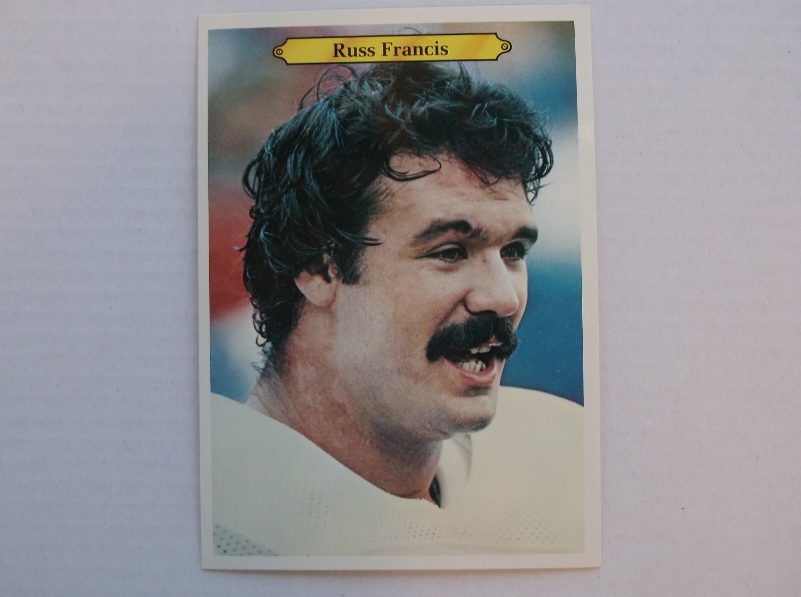 1980 Giant Football Photo 5x7 RUSS FRANCIS | eBay