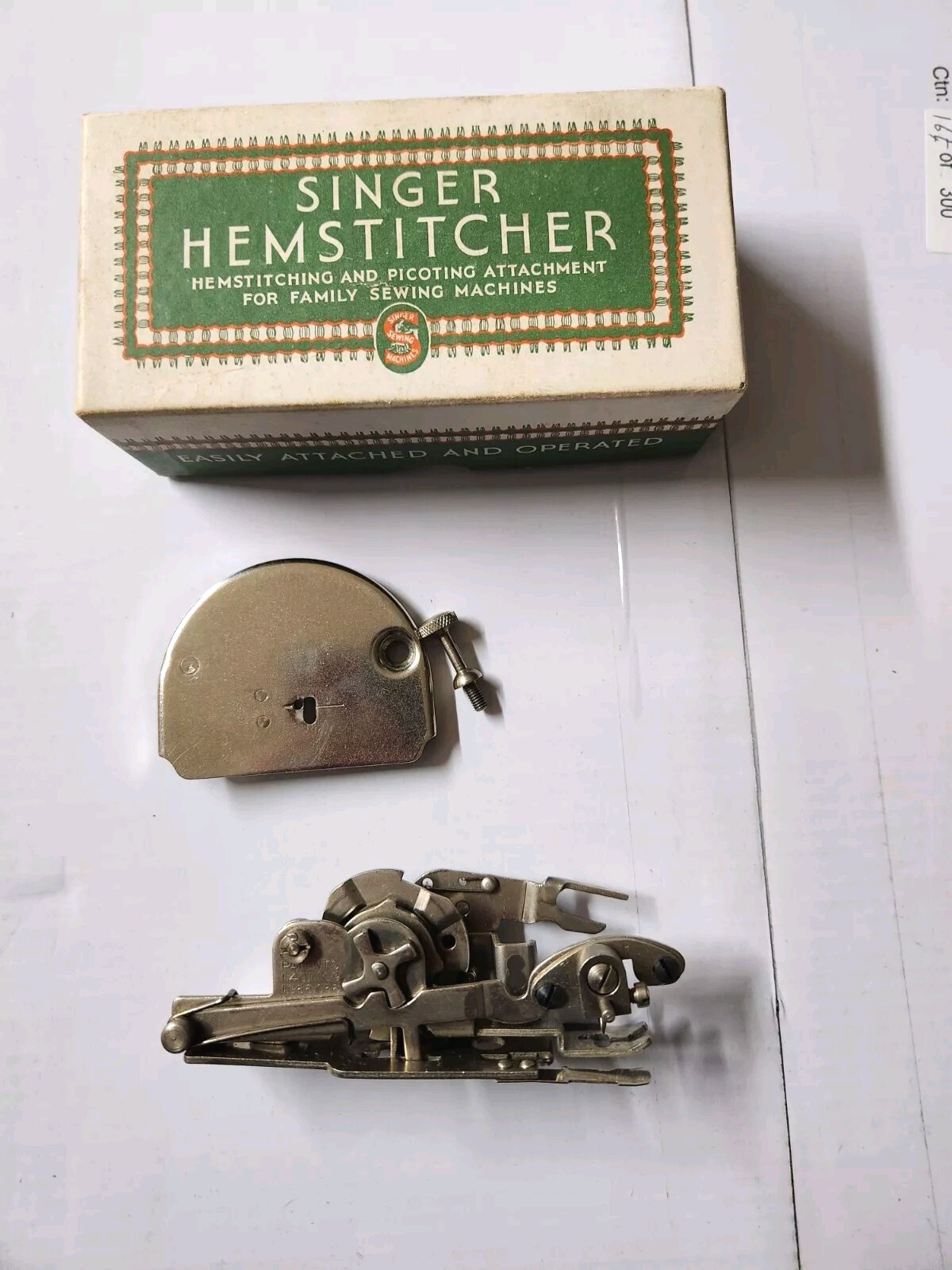 SINGER 121387 Hemstitcher Picot Attachment for sale online | eBay