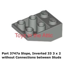 LEGO Sets with Part 3747a Slope Brick 3 x 2 Inverted, 33 Degrees ...