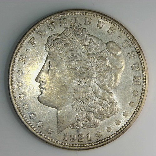 1921-D Morgan Dollar LAST YEAR 90% Silver US $1 Coin AU d195 | eBay