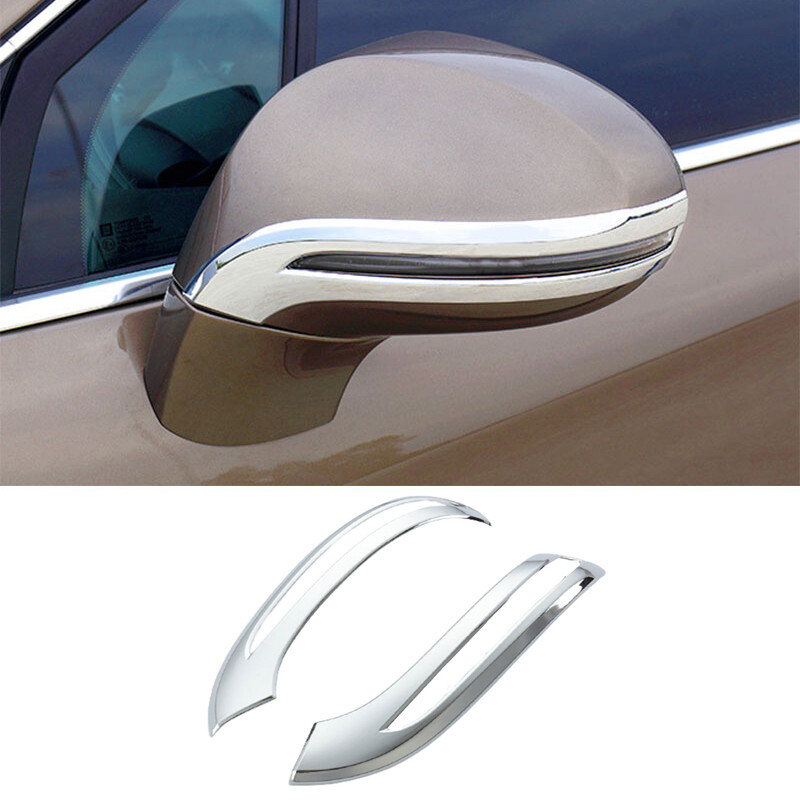 For Buick Envision 2016~2020 Chrome Exterior Rear View Mirror Strip ...