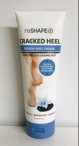 ReShape + Cracked Heel Rough Spot Cream with Avocado & Shea Butter 8 fl ...