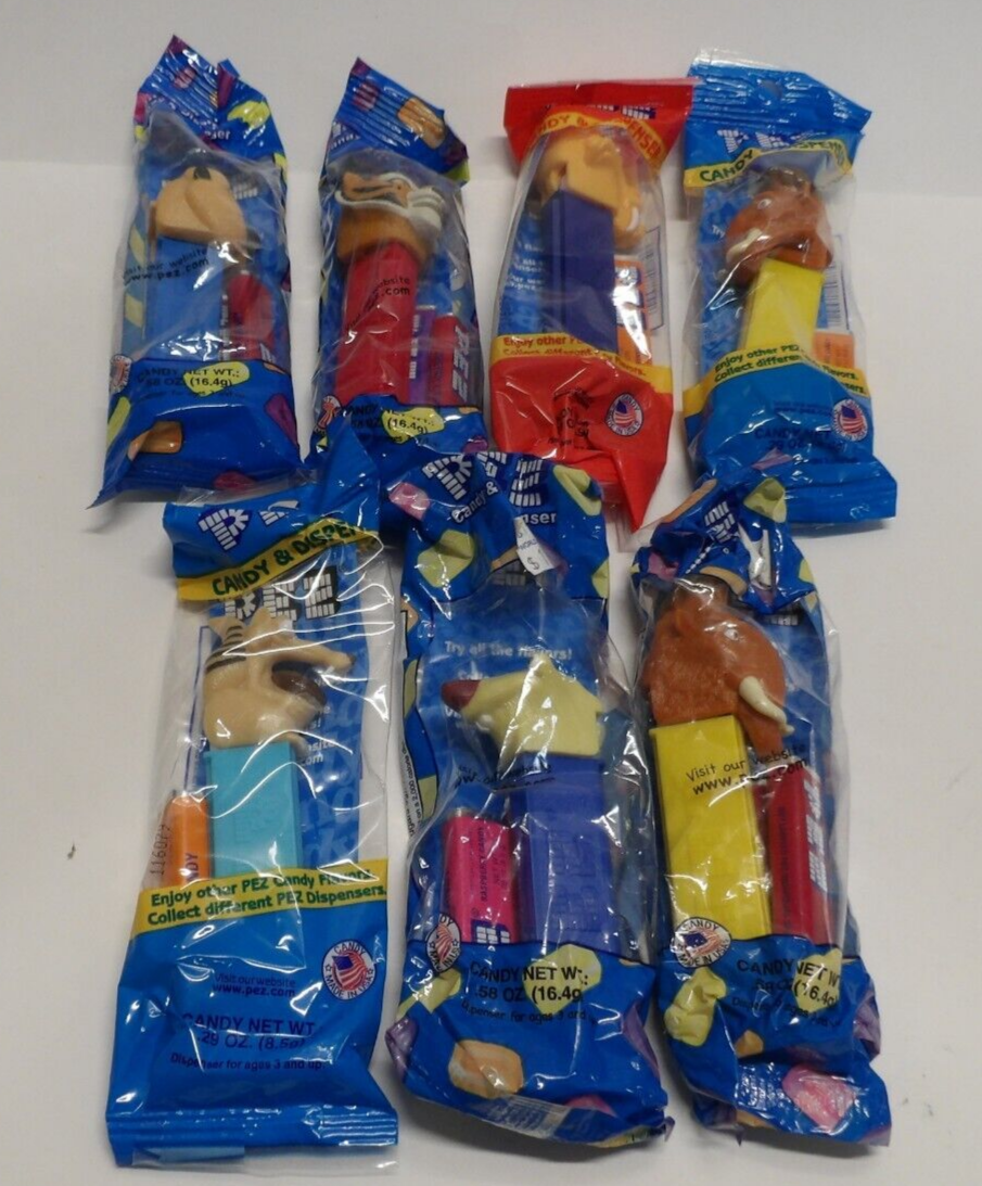 Pez Candy Lot of 7 Ice Age Characters Dispensers NOS | eBay
