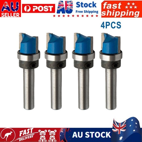1/4" Shank Mortise Template Flush Trim Router-Bit-Cutter-Woodwork 1/4*1 ...