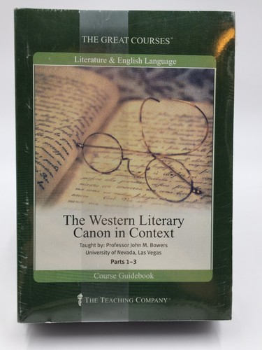 Western Literary Canon in Context by John M. Bowers (DVD) set & Book ...