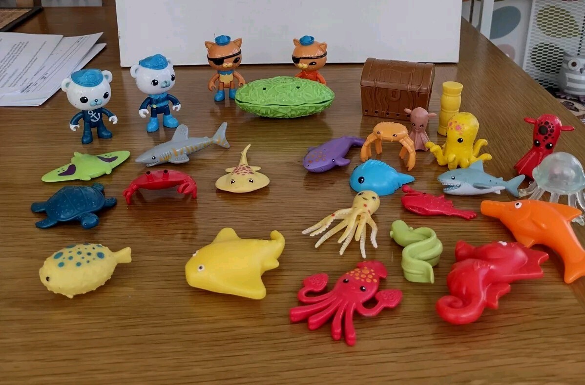 28 Octonauts Sea Creatures Bundle Captain Barnacles Kwazii Figures ...