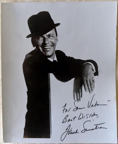 Frank Sinatra Hand Signed Photo 8"X10" | eBay