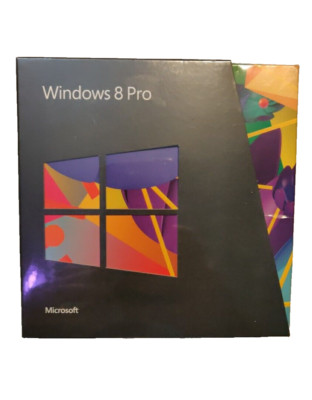 Microsoft Windows 8 PRO Full 64 32 Bit English VUP NEW Factory Sealed ...