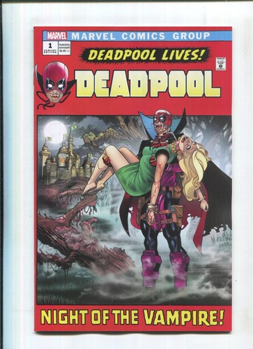 DEADPOOL #1 - JAVIER GARRON "VAMPIRE" VARIANT COVER - MARVEL COMICS ...