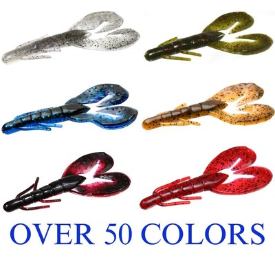 Zoom Super Speed Craw Model 089 Bait Soft Plastic Fishing Lure 4" 8 ...