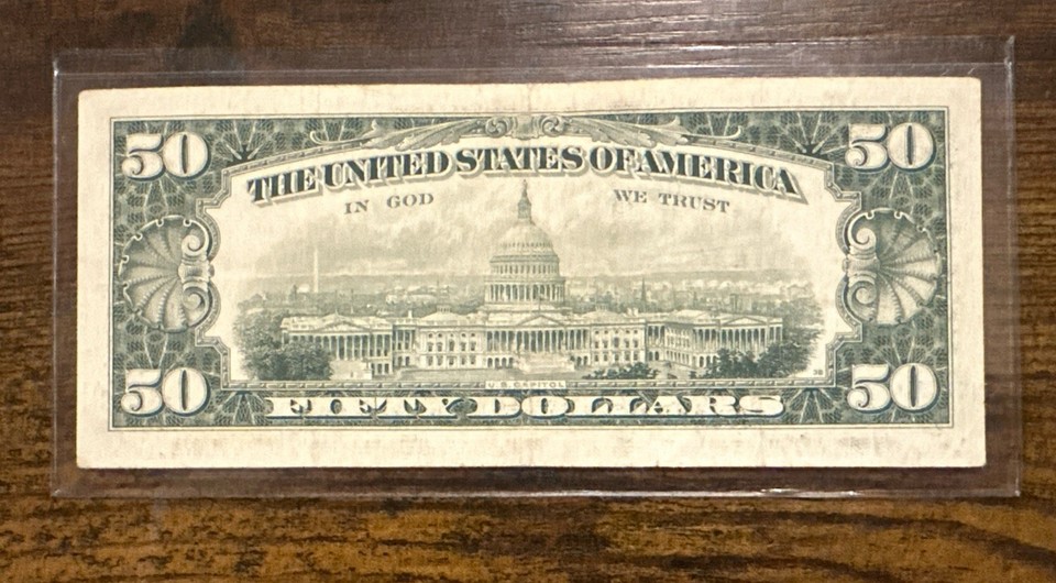 1981 J Kansas City Star Note $50 Bill #J01497120 Crisp | eBay