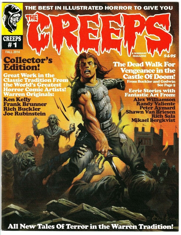 CREEPS MAGAZINE ISSUES #1 - 32 & SHUDDER MAGAZINE 1 - 17 YOU PICK | eBay