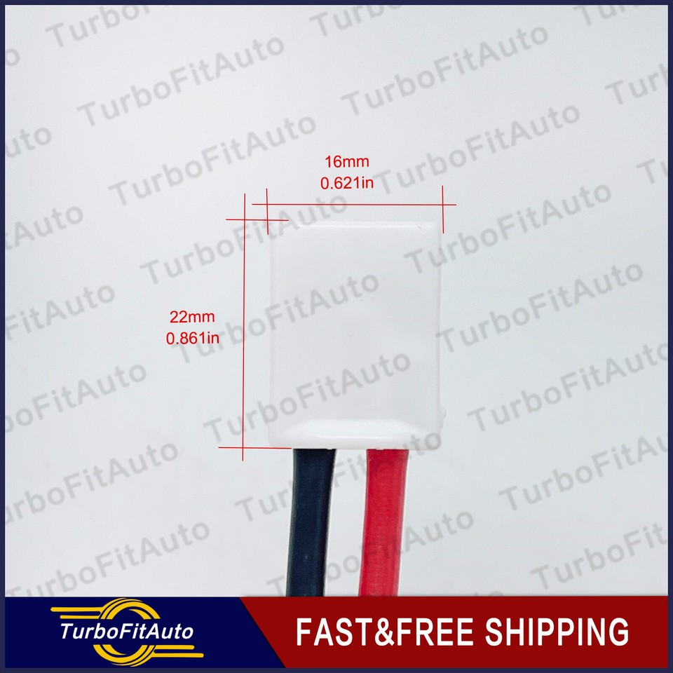Blower Motor Connector Pigtail Harness Plug For Toyota Tacoma OEM 90980 ...