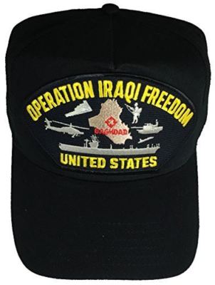 OPERATION IRAQI FREEDOM HAT CAP VET OIF JOINT FORCES ARMY AIR FORCE ...