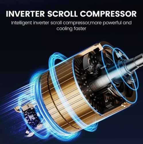 12V Split Mini RV Caravan Vans A/C 12000BTU Air Conditioner for Semi ...