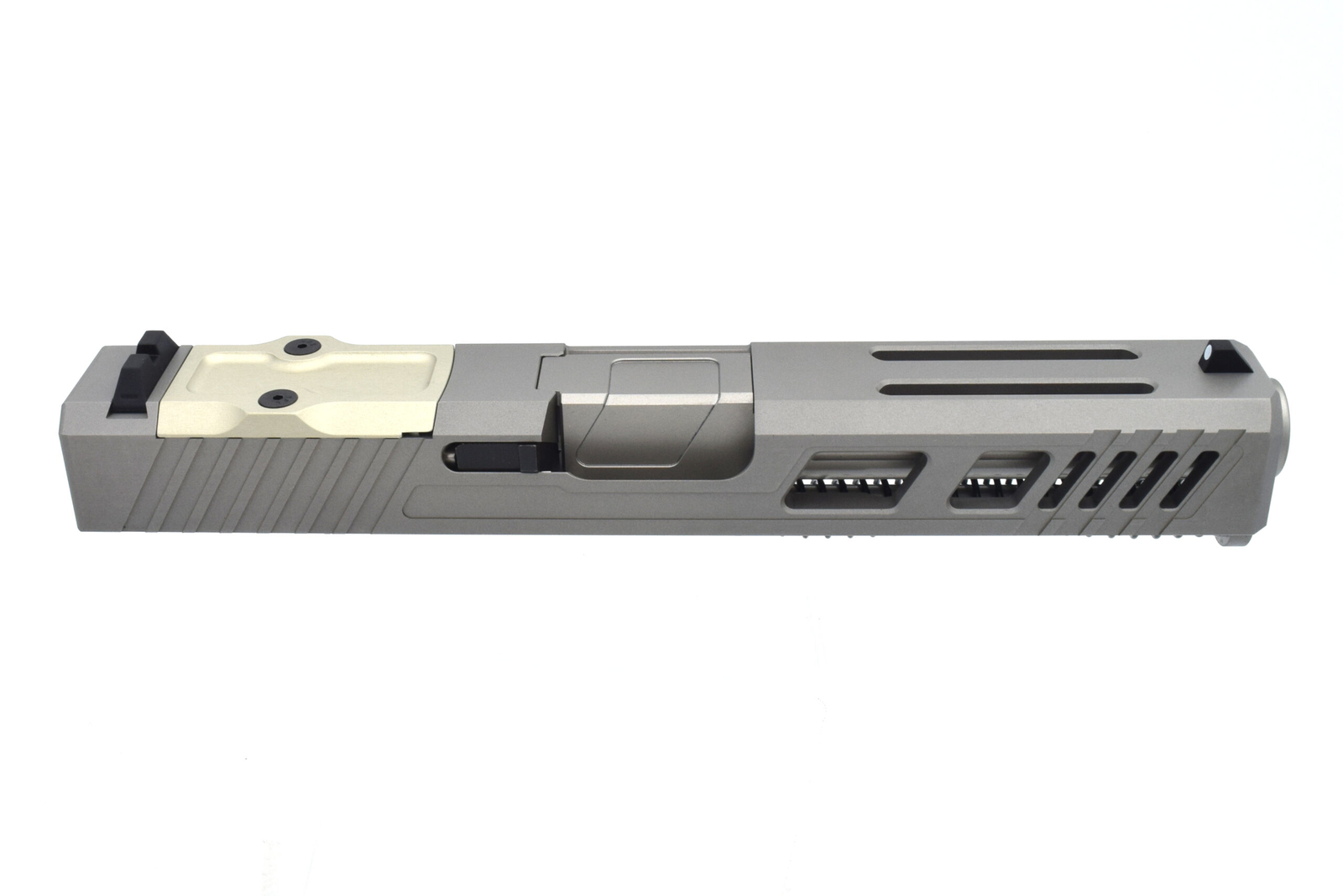 HGW Complete Upper for Glock 21 Titan RMR Stainless Slide 45 ACP Fluted ...